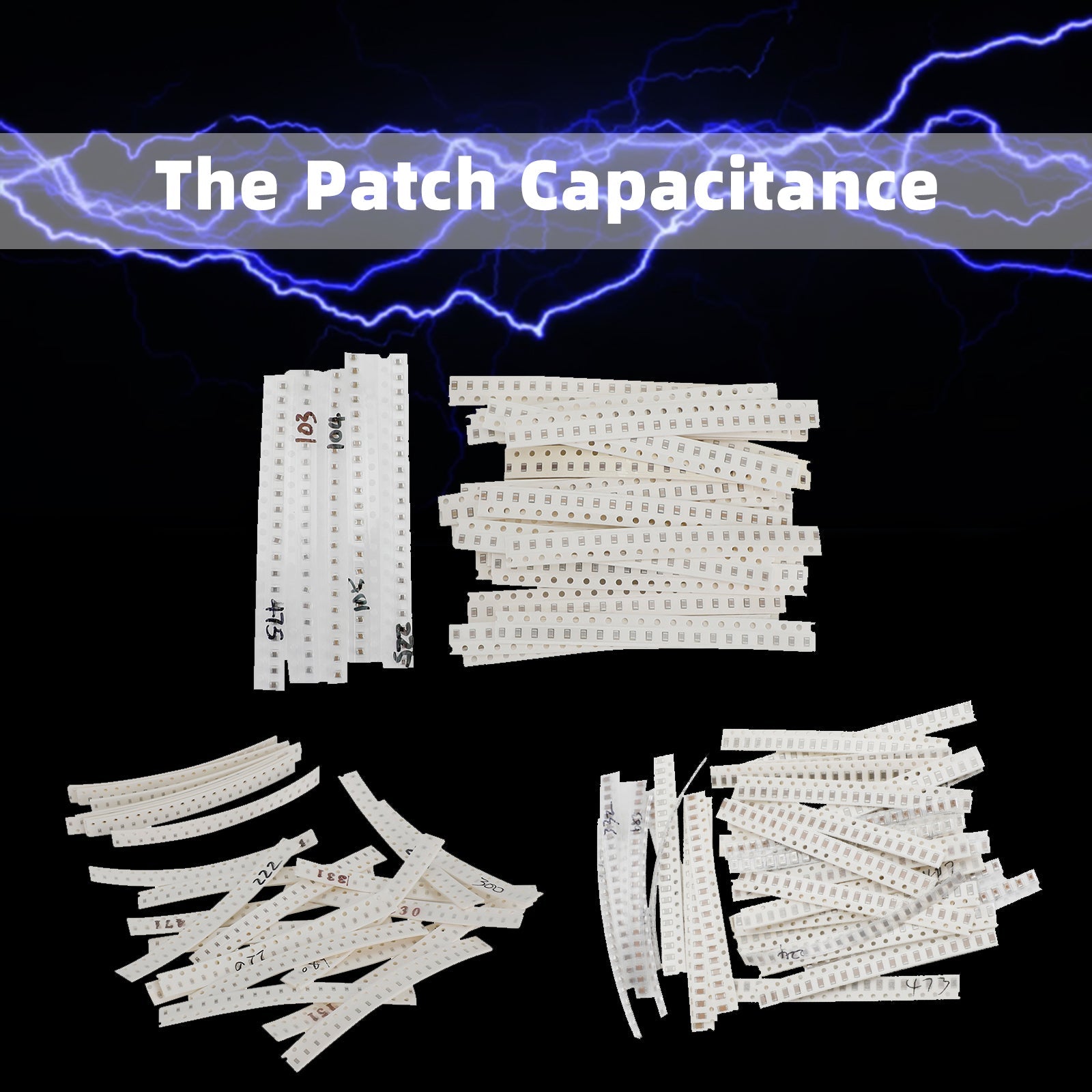 0603 SMD Capacitor Assorted Kit Samples Kit Assortment 36 Values*20pcs ...