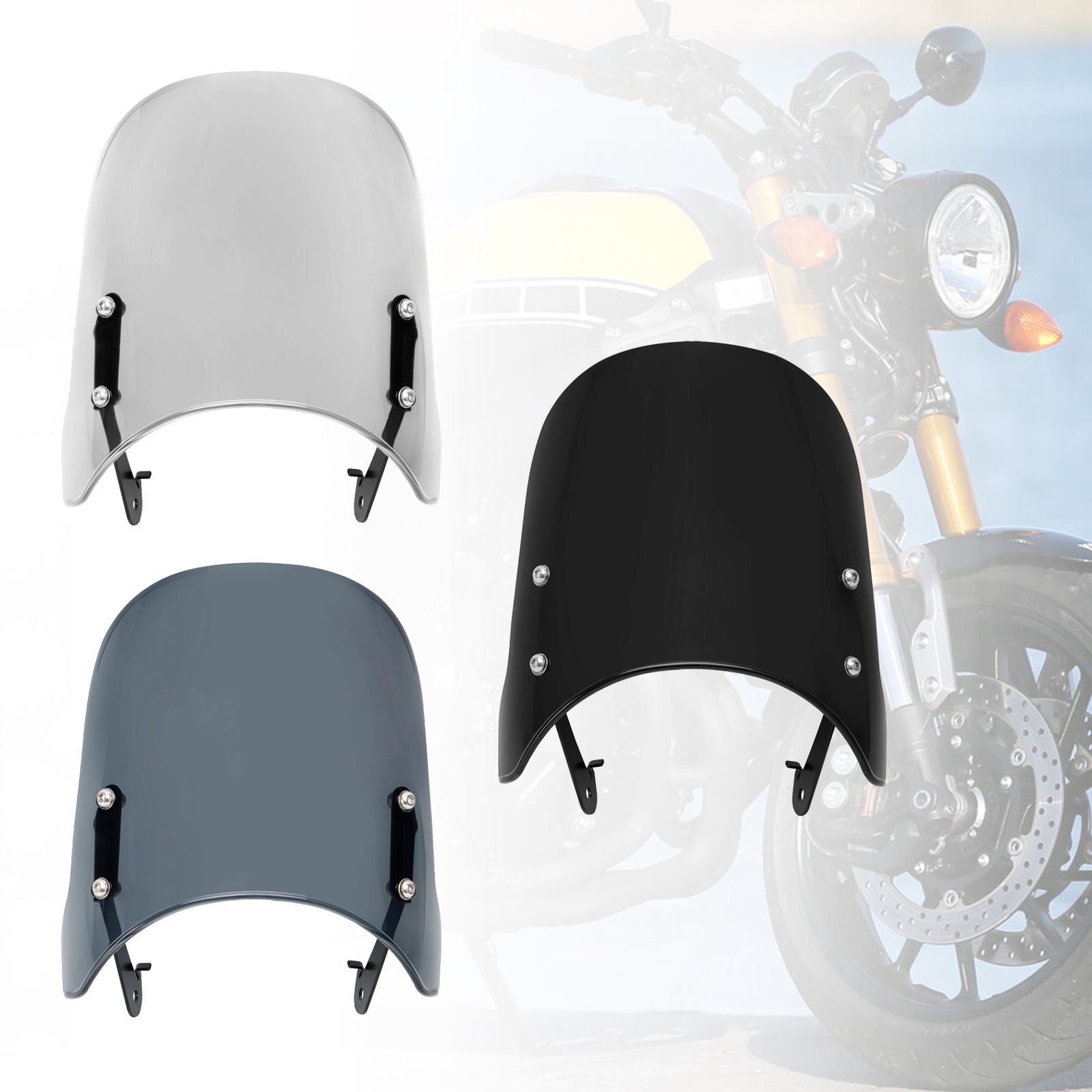 YAMAHA XSR 900 2022-2023 ABS Motorcycle Windshield WindScreen ...