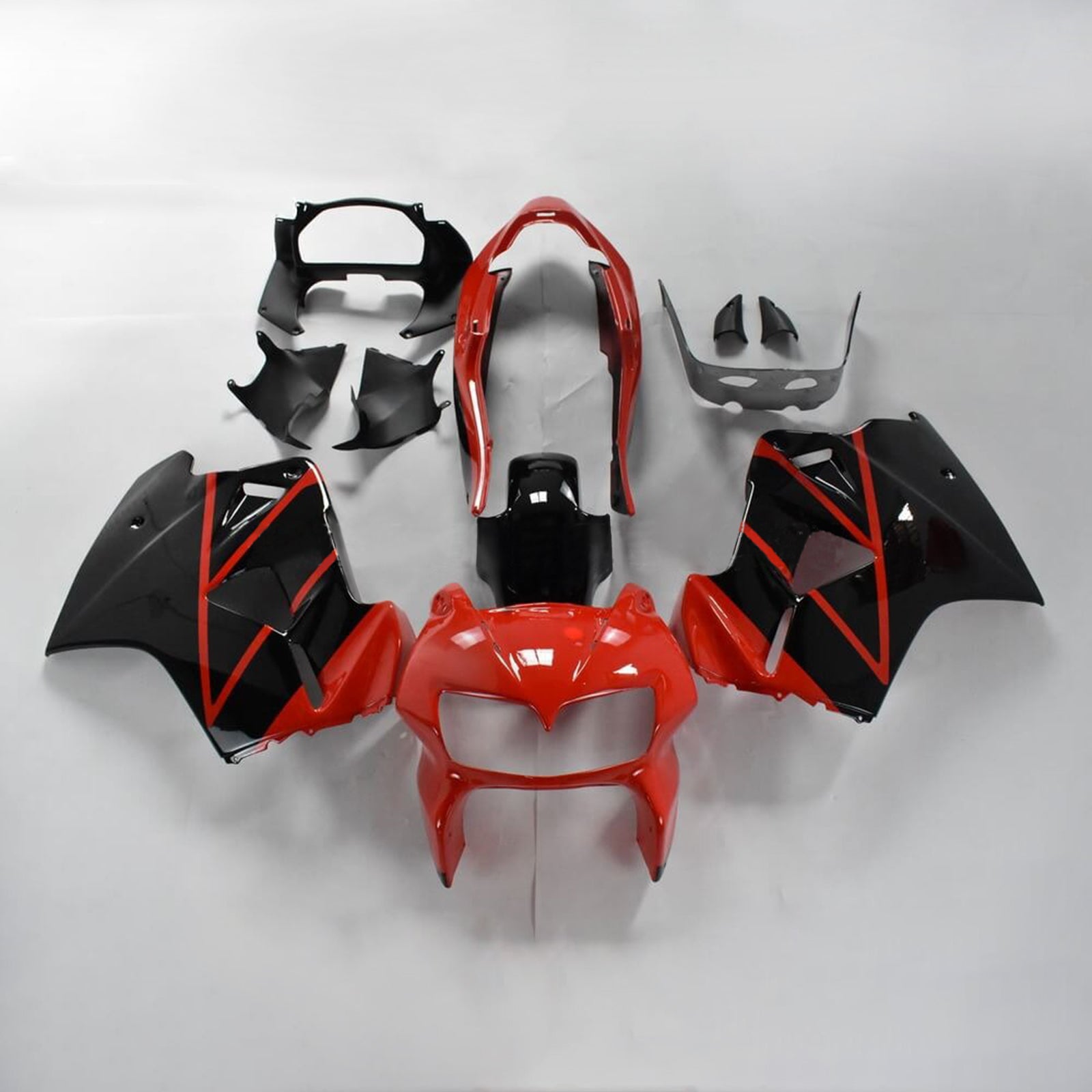 1998-2001 Honda VFR800 Amotopart Injection Fairing Kit Bodywork Plasti ...
