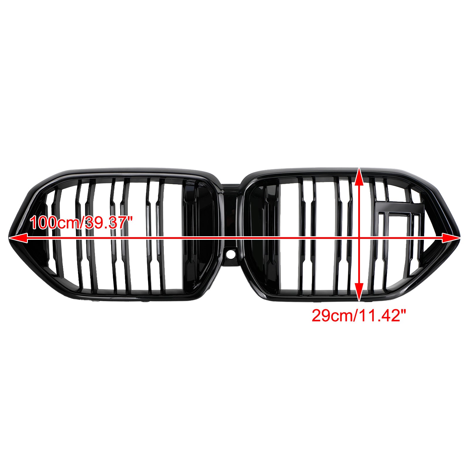 Front Bumper Grille Grill Fit BMW X6 G06 M50i 2020-2022 W/Camera Hole ...