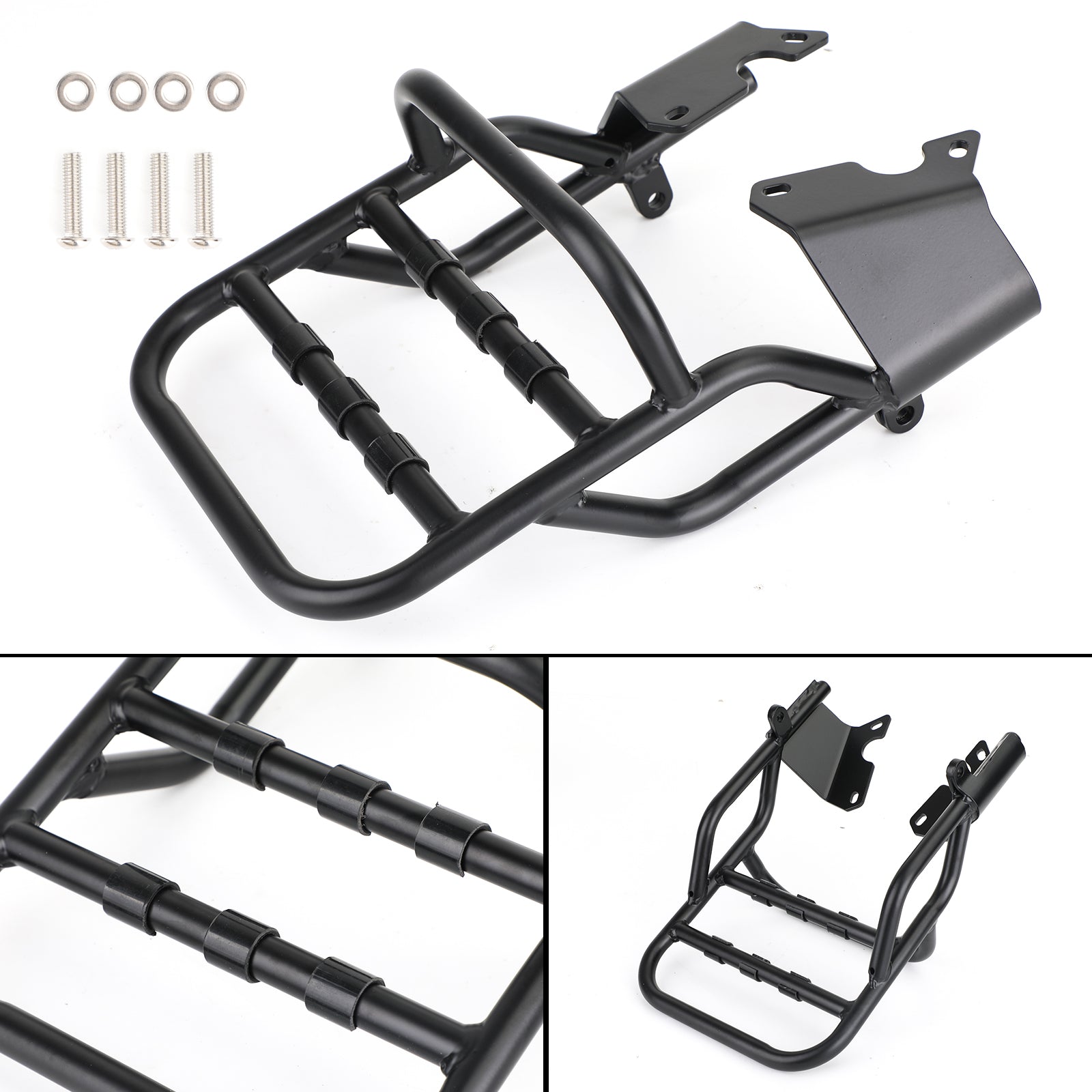 Black Rear Top Case Carrier Luggage Rack Fit for BMW RnineT R NINE T 14 ...