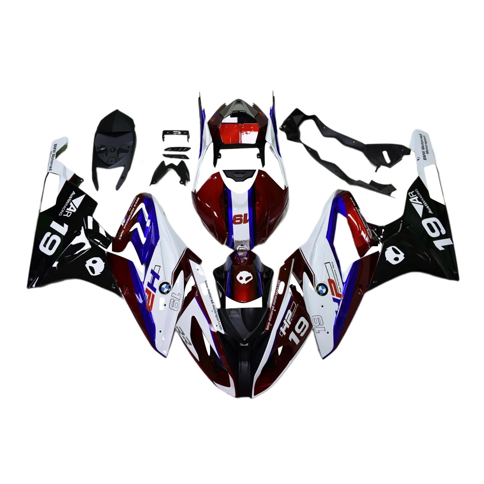 2017-2018 BMW S1000RR Fairing Kit Bodywork Plastic ABS – Component ...