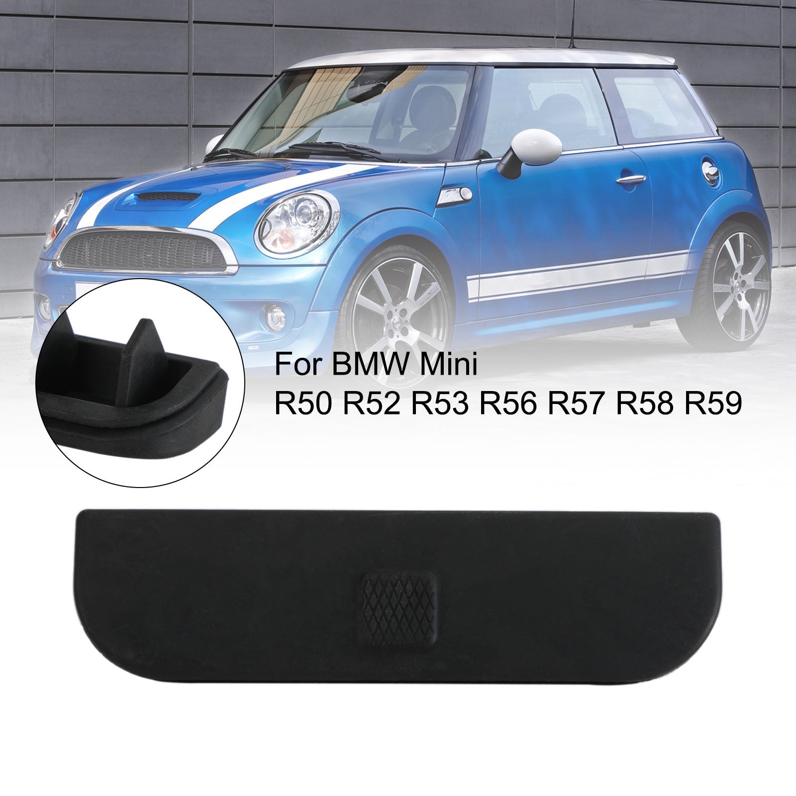 Rear Door Switch Rubber Cover Pad Handle Fit BMW Mini R52 R53 R56 R57 ...