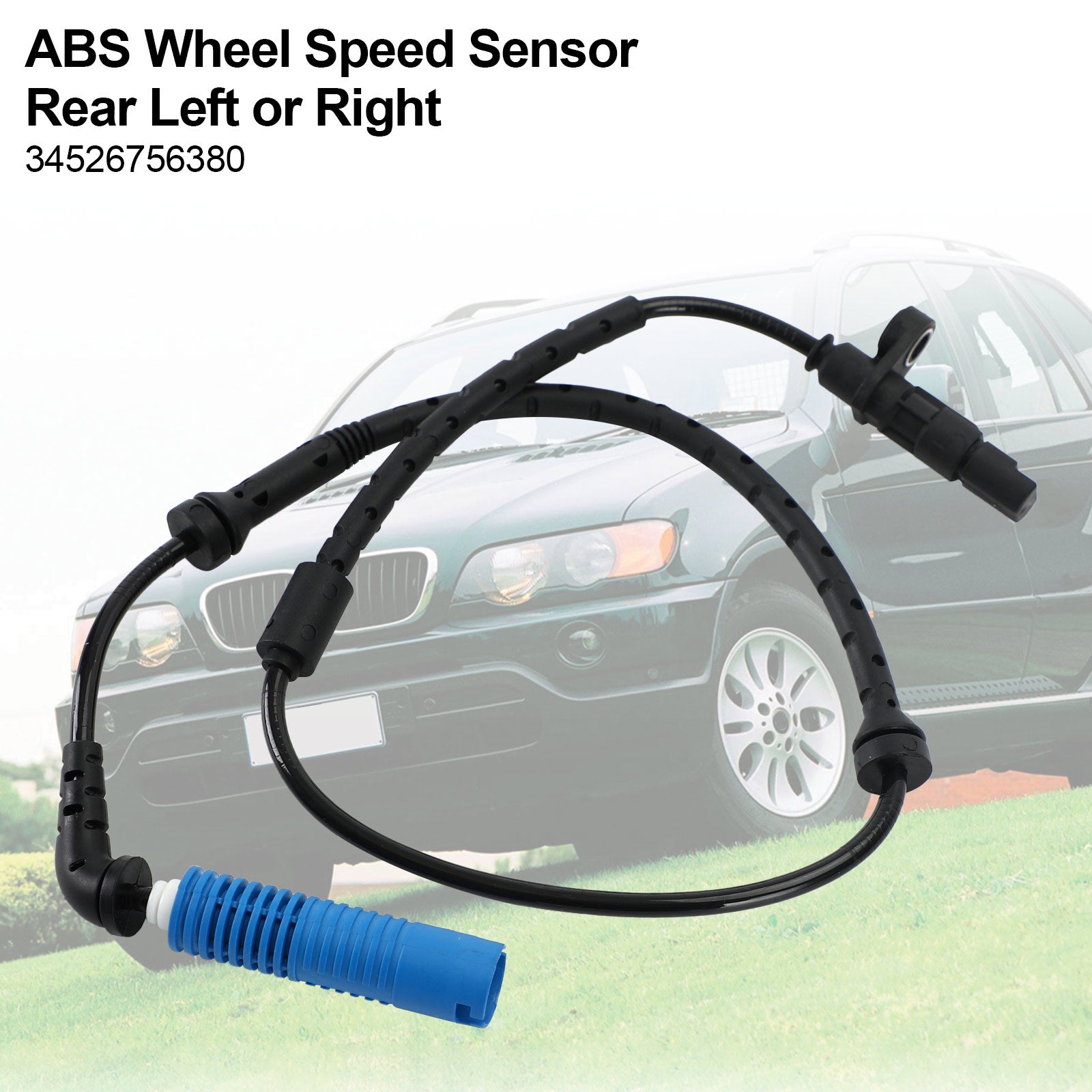 ABS Wheel Speed Sensor Rear Left or Right for BMW E53 X5 2000-2006 345 ...