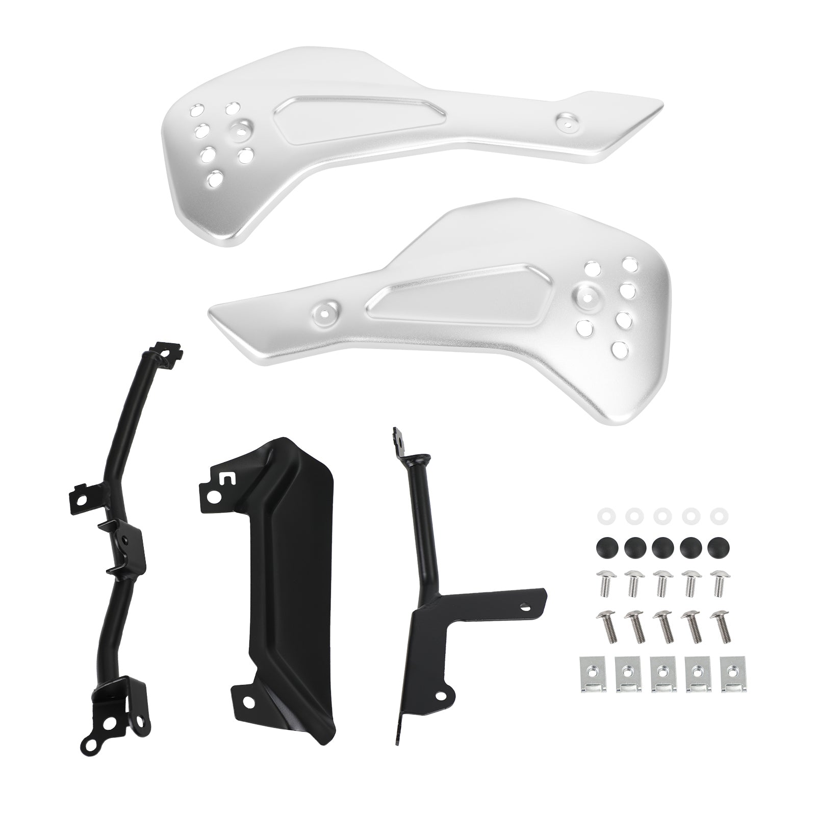 2021 TRIUMPH Trident 660 Lower Engine Belly Protection Plates Side Fai ...