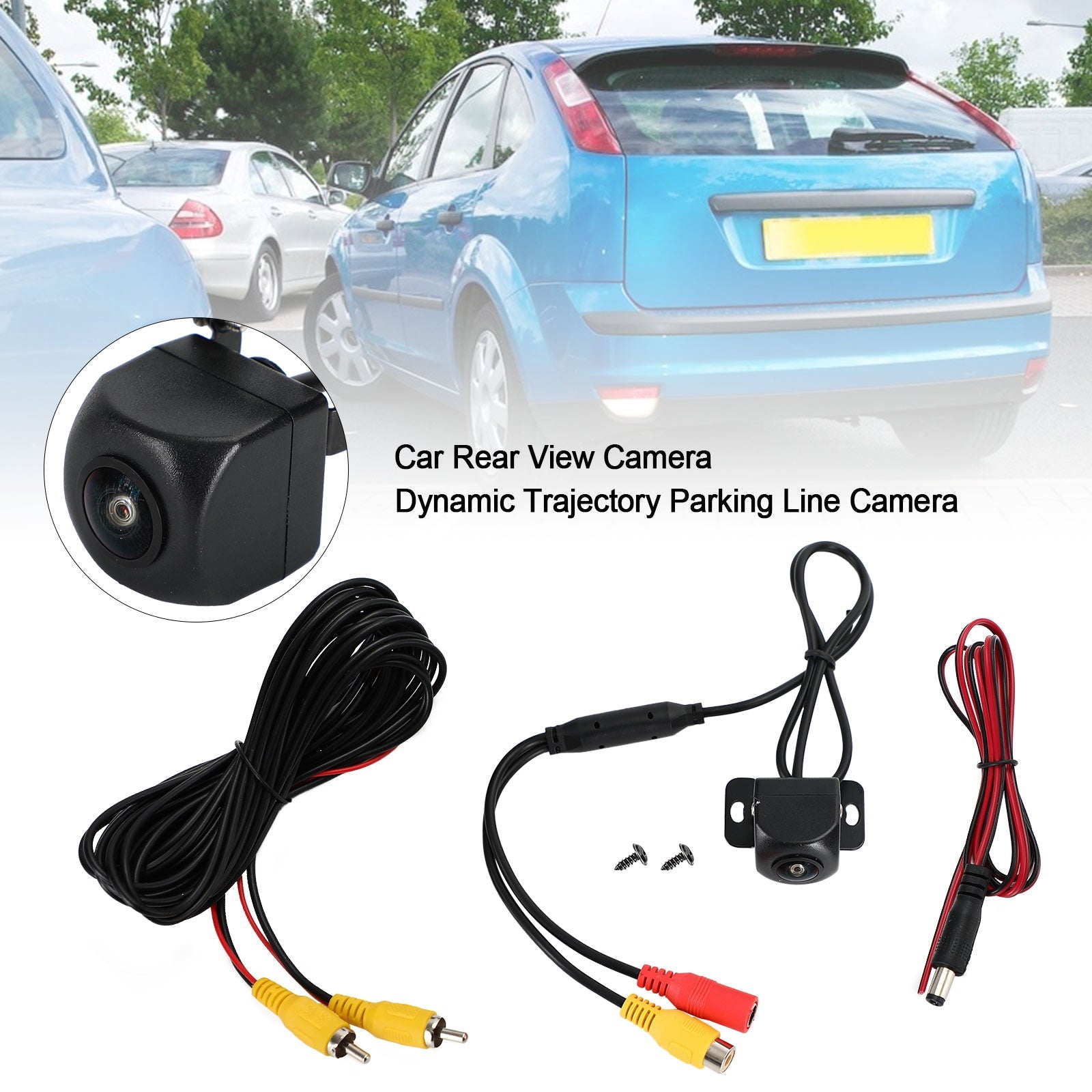 Car Trajectory Backup Camera Dynamic Moving Guide Line Rear View Rever ...