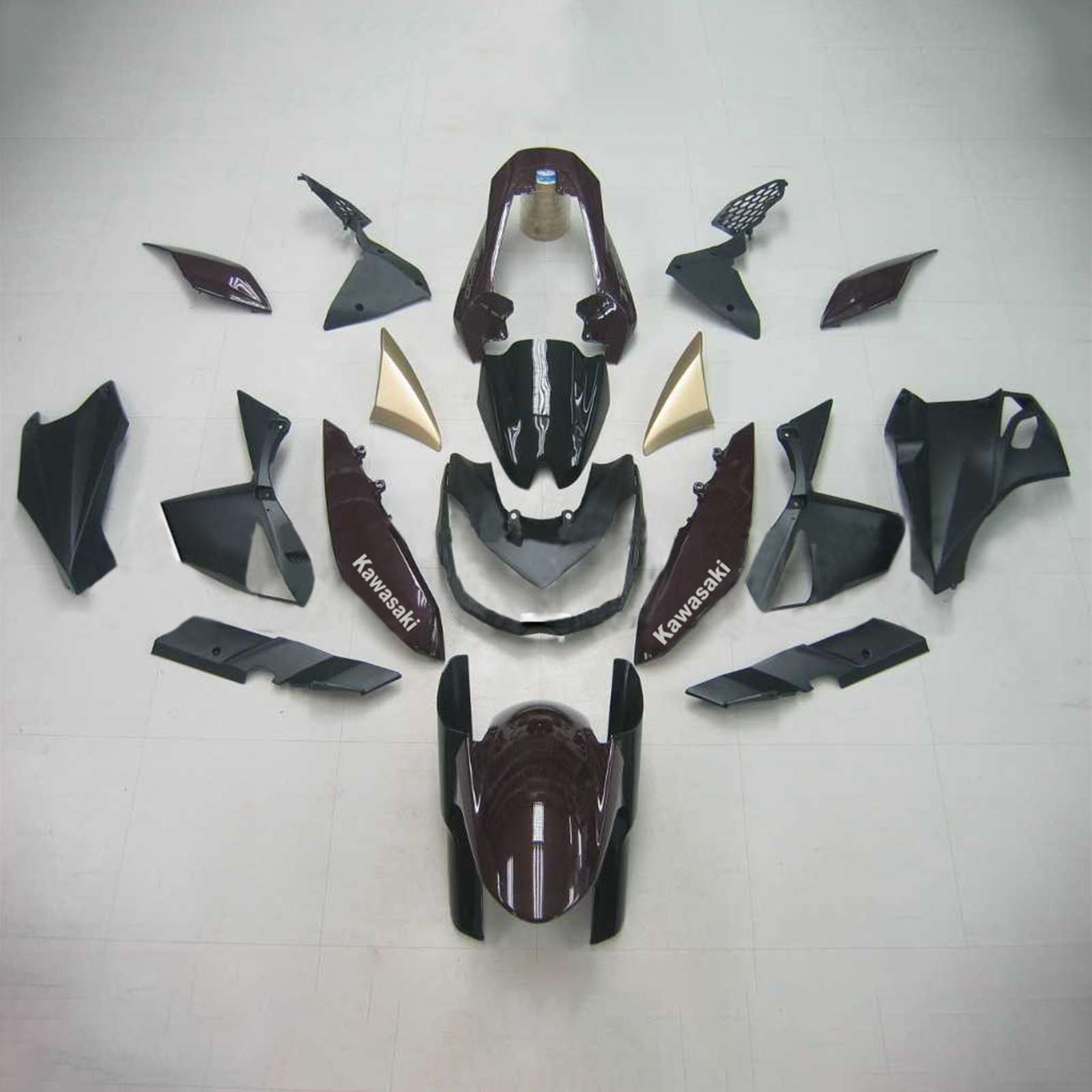 2010-2013 Kawasaki Z1000 Amotopart Injection Fairing Kit Bodywork Plas ...