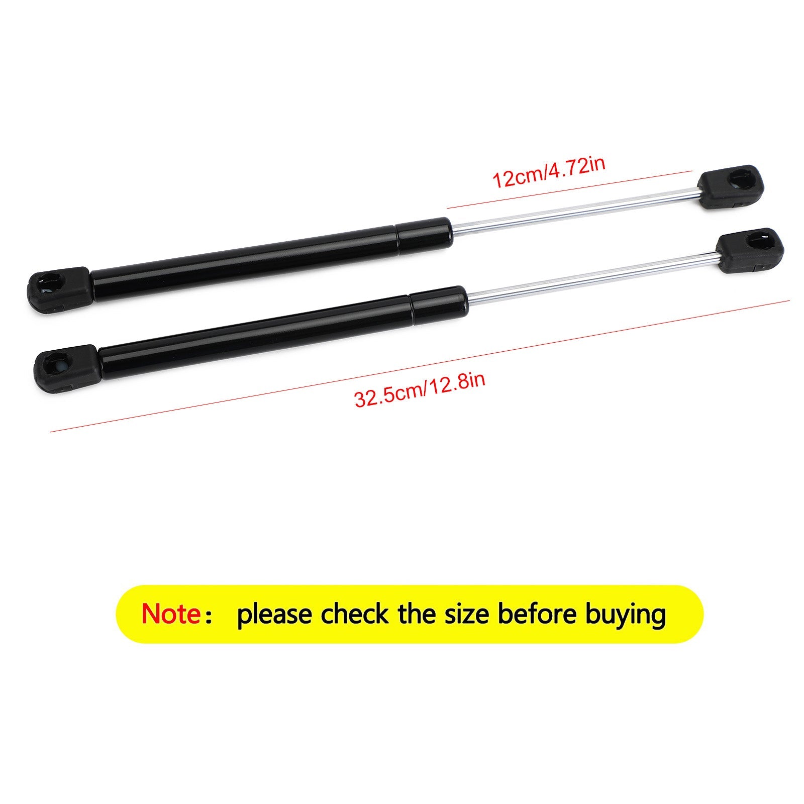 2PCS Gas Struts suit ARB Canopy REAR window 160N 1921VR Fit Toyota Hil ...