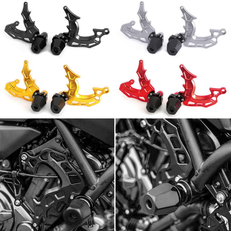 Frame Sliders Crash Pad Protector Engine Guard For Yamaha FZ-07 MT-07 ...