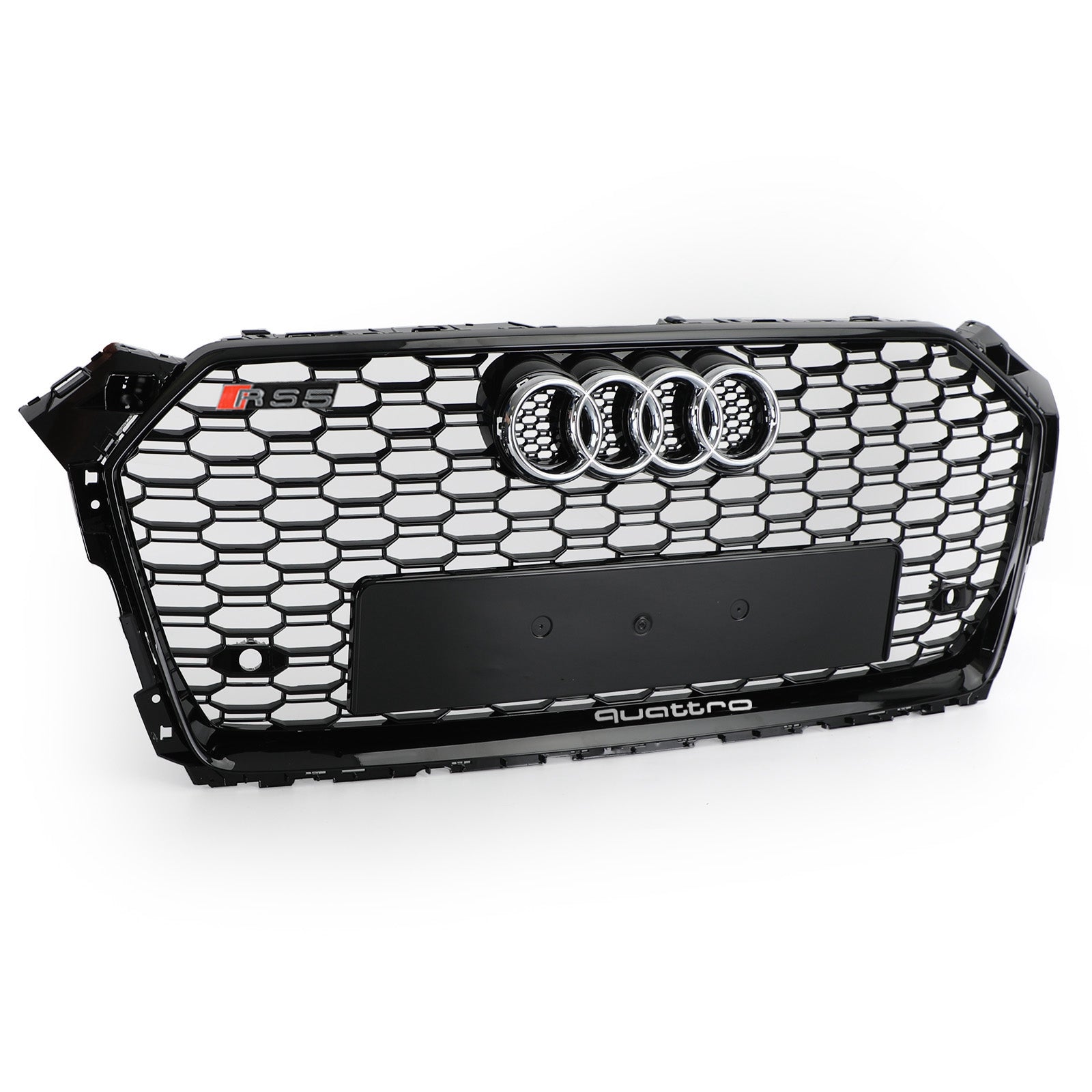 2017-2019 Audi A5 S5 B9 Honeycomb Grill Car Grille Grill RS5 Style Spo ...