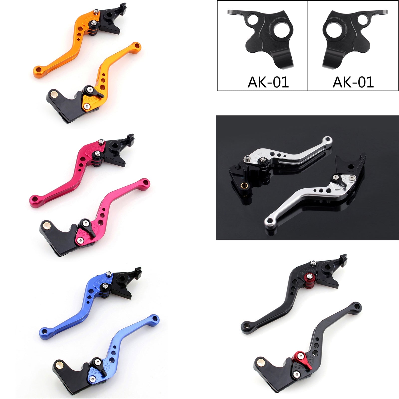 Motorcycle Short Adjustable Brake Clutch Levers For KYMCO 2017-2018 ...