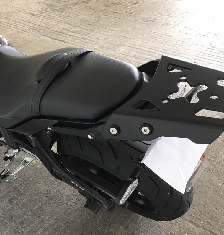 Black Luggage Rack Rear Carrier Plate kit For Yamaha MT-10 2016-2017 ...