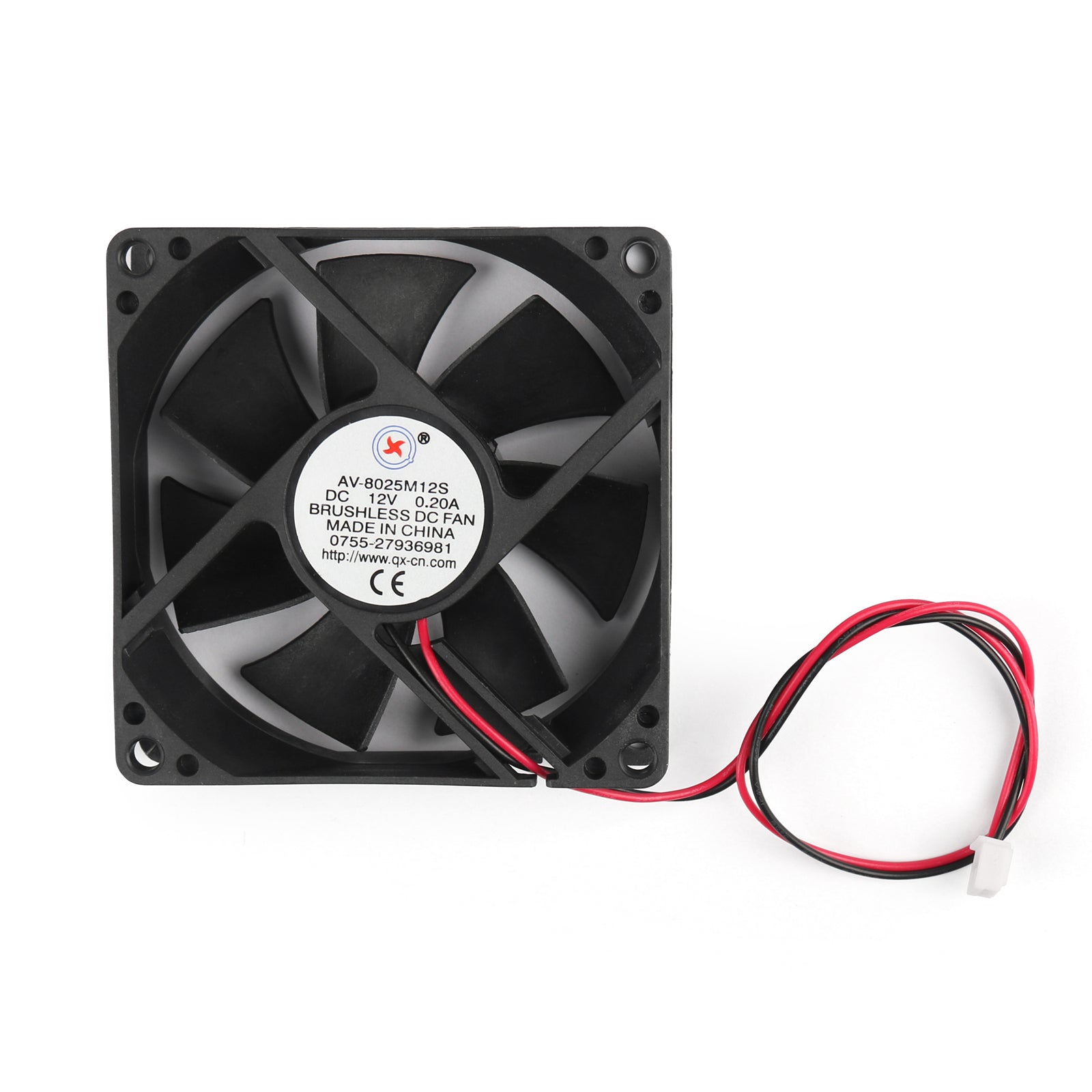 1Pcs DC Brushless Cooling PC Computer Fan 12V 8025s 80x80x25mm 0.2A 2 ...