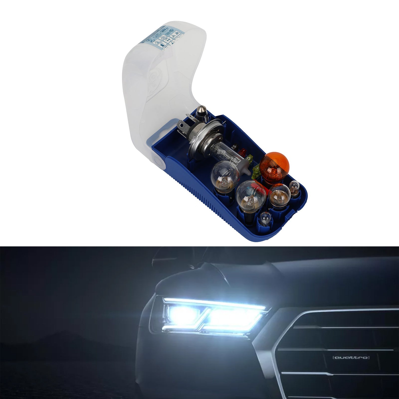 For GE General Lighting Emergency Rescue Kit Fuse H4 PY21W P21/5W R5W ...