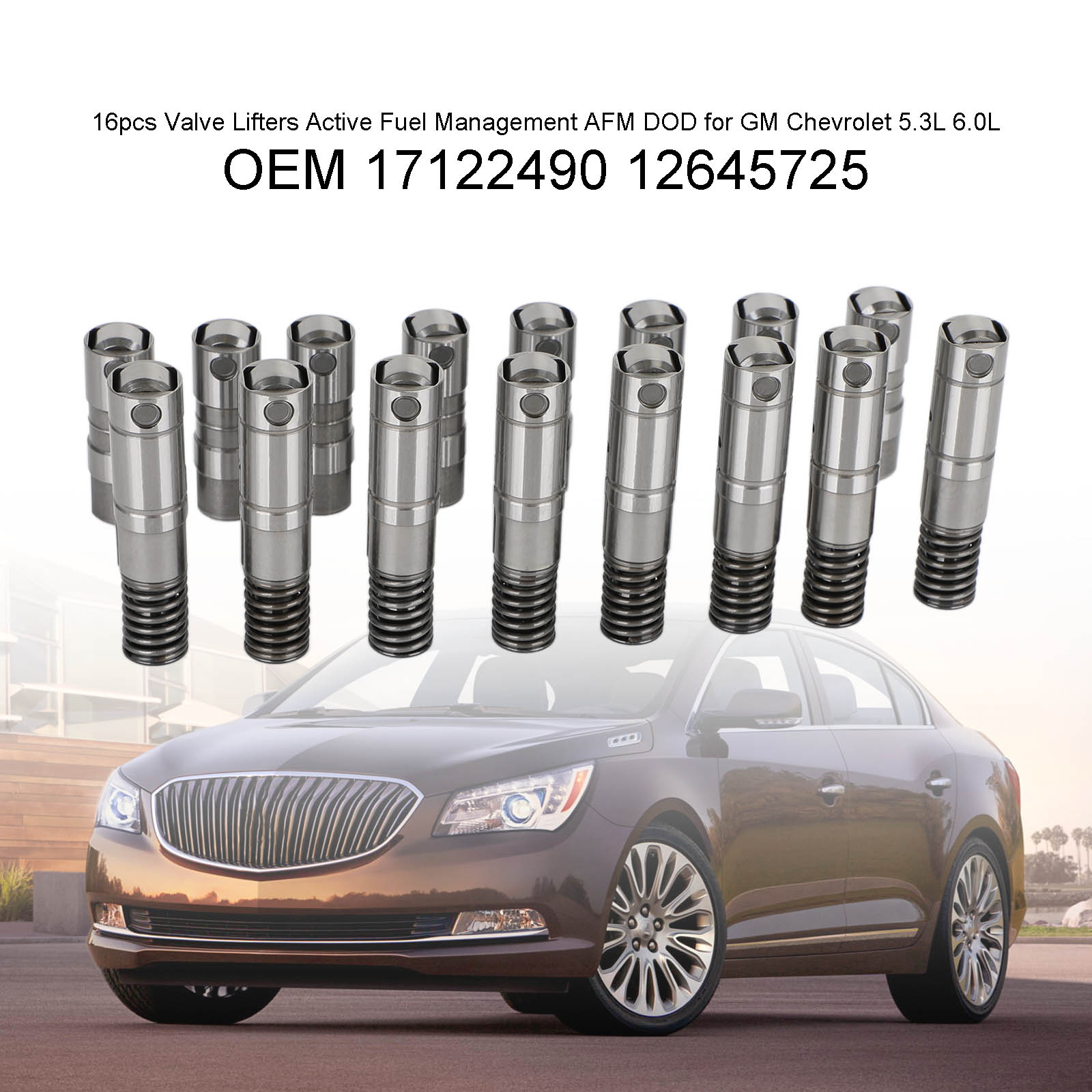 16pcs Valve Lifters Active Fuel Management AFM DOD for GM Chevr 5.3L 6 ...