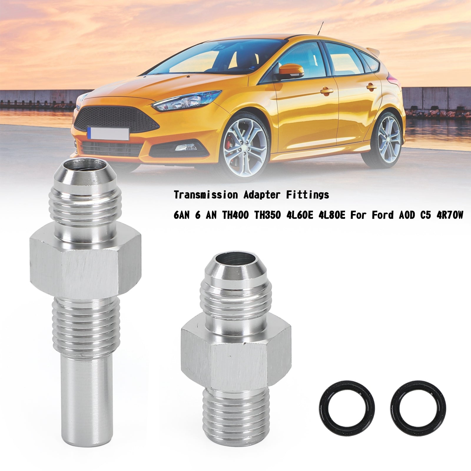 Transmission Adapter Fittings 6AN 6 AN TH400 TH350 4L60E 4L80E For For ...