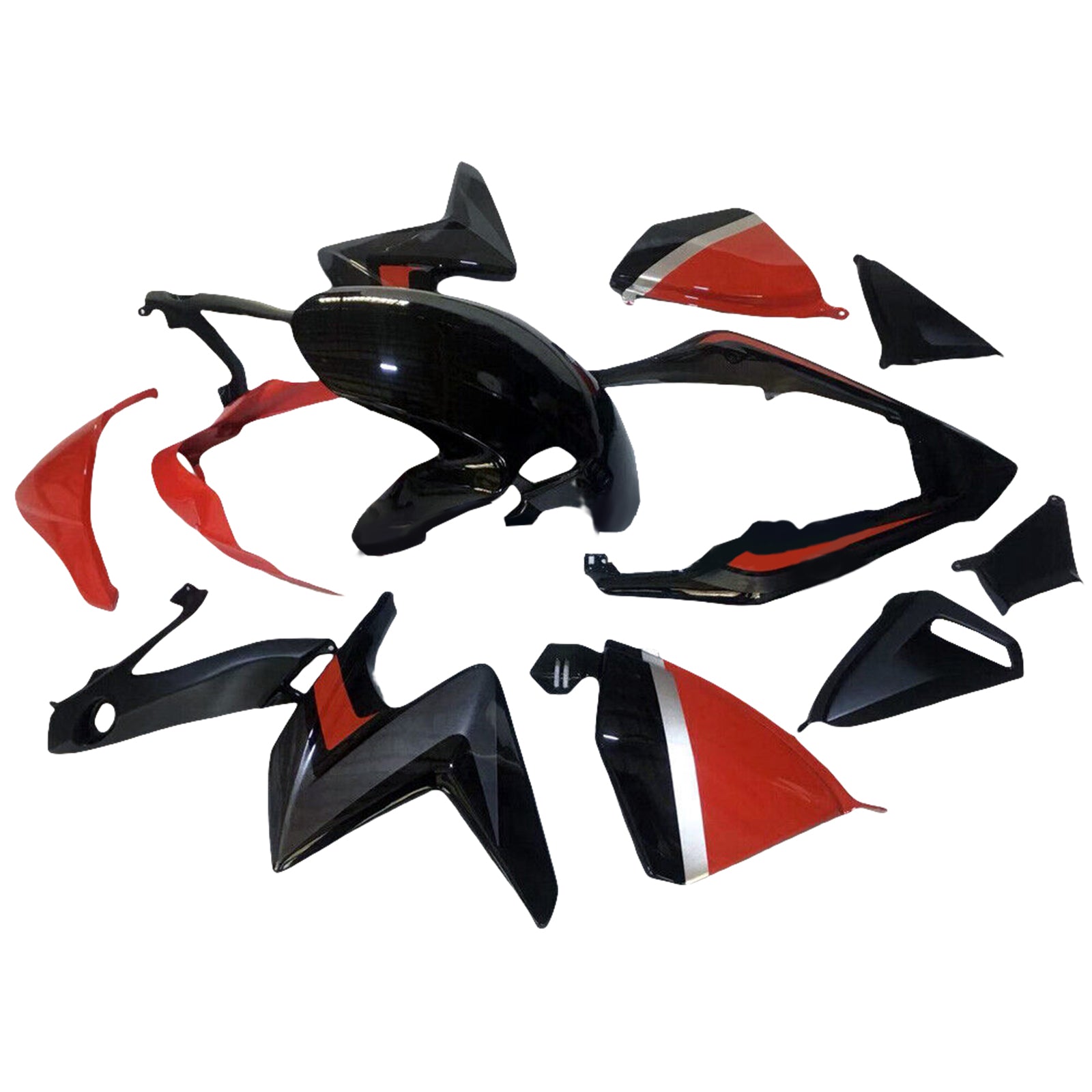 2008-2015 Honda CB1000R Injection Fairing Kit Bodywork Plastic ABS #10 ...
