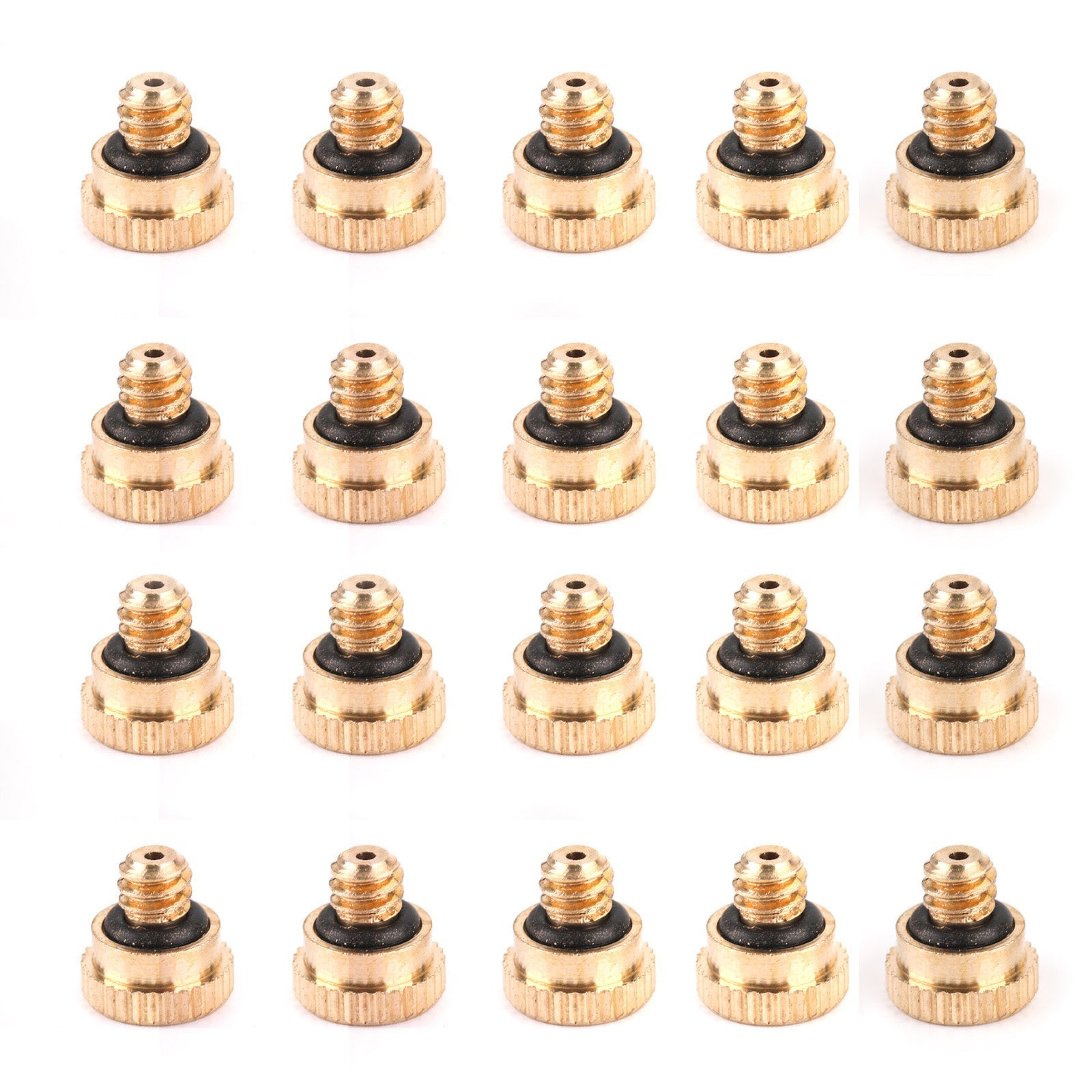 10-50pcs Brass Misting Nozzles Water Mister Sprinkle For Cooling Syste ...