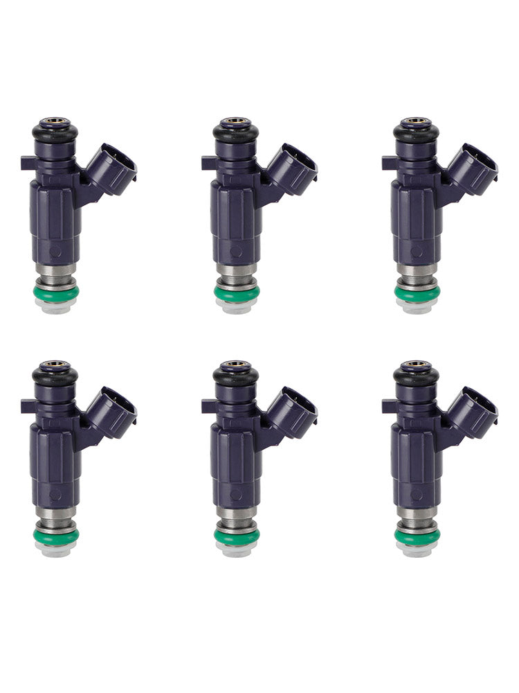 6PCS Fuel Injectors FBJC100 Fit Nissan 350Z 2003-04 Fit Infiniti G35 2 ...