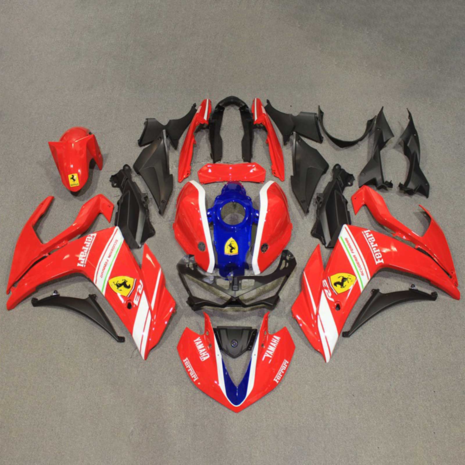 2014-2018 Yamaha YZF-R3 2015-2017 R25 Amotopart Injection Fairing Kit ...