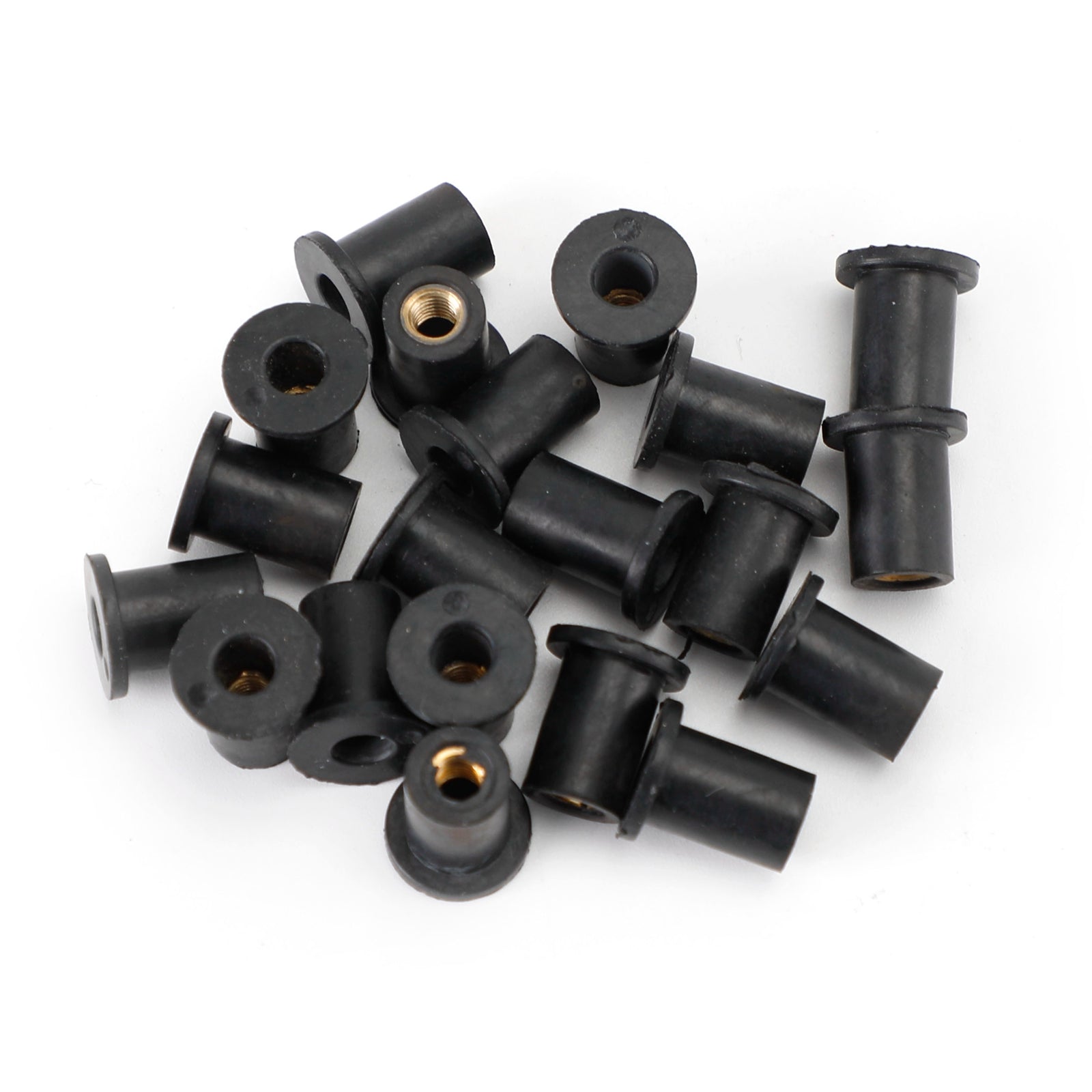 M4 Rubber Well Nuts Wellnuts for Fairing & Screen Fixing Pack of 20 ...