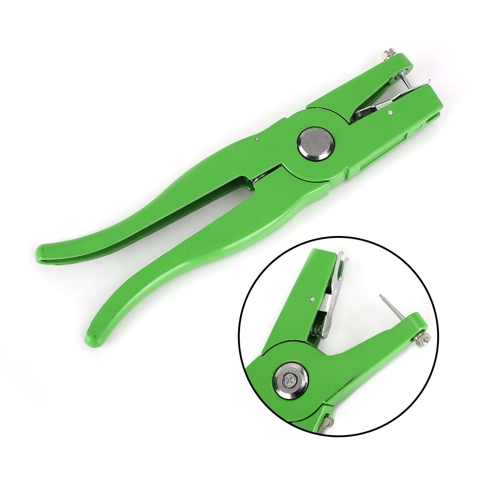 Cattle Ear Tag Applicator Pliers Animal Livestock Marking Hole Plier T ...