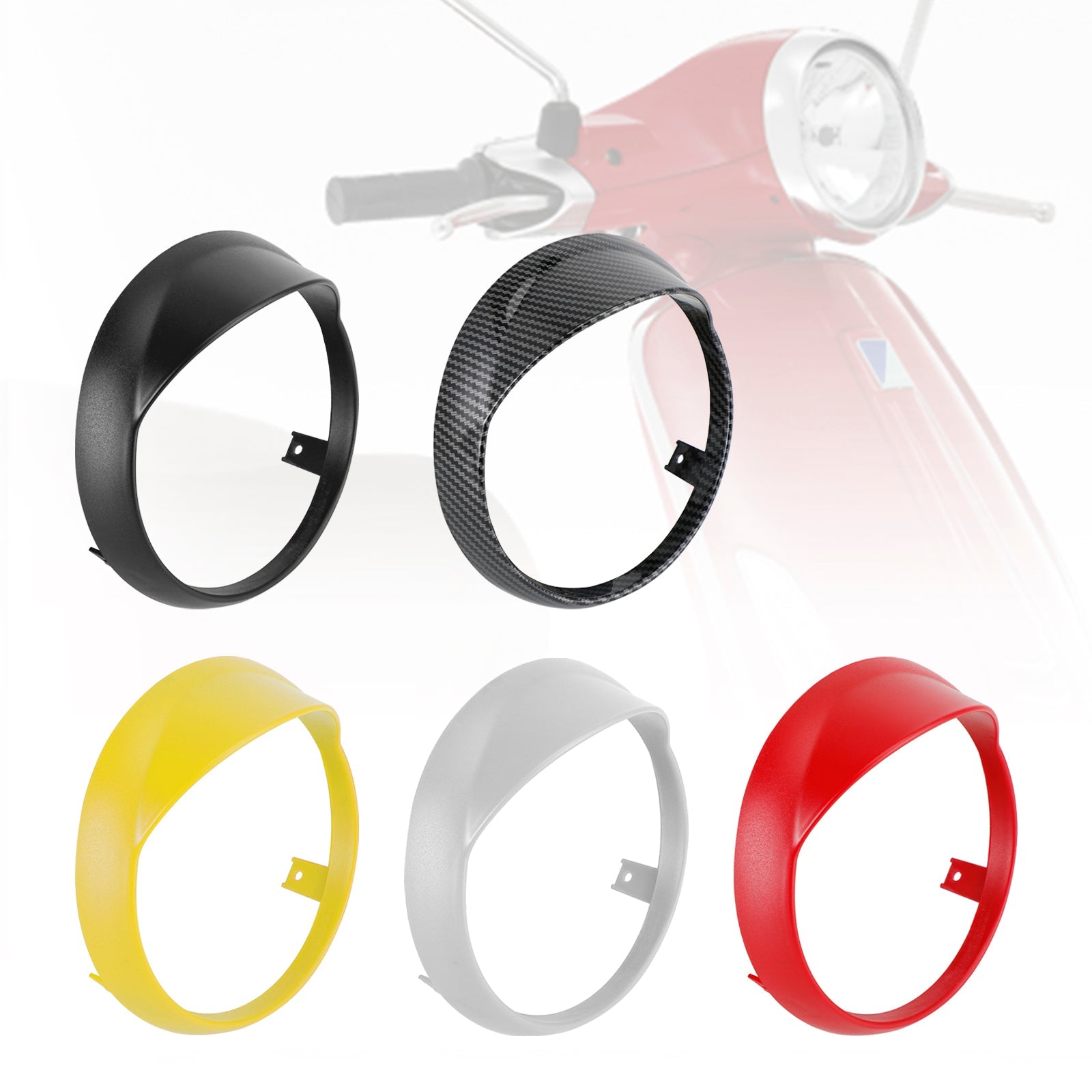 Vespa Primavera 125 150 2014-2021 Headlight Guard Front Light Cover Gr ...