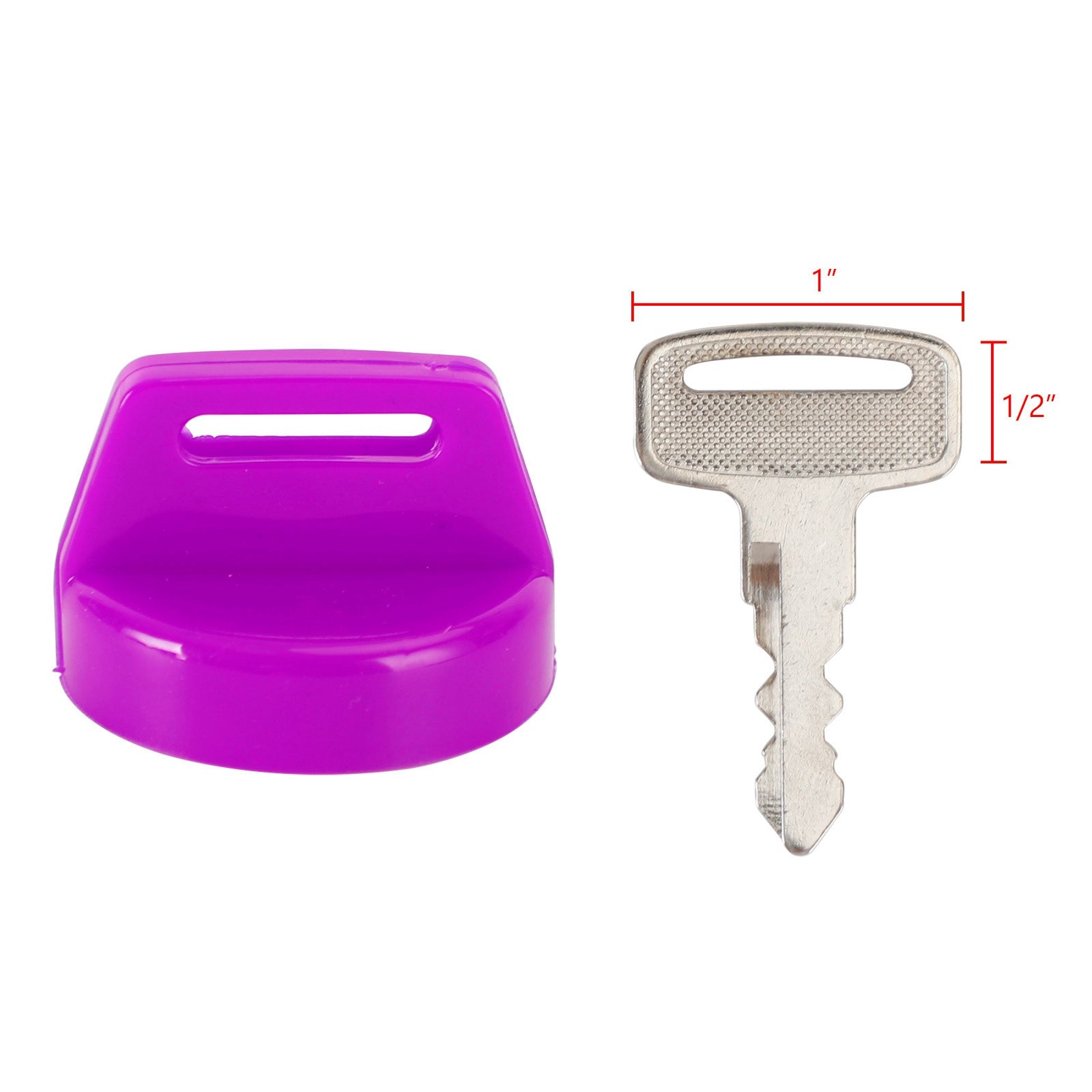 Violet Ignition Key Cover w/Nut For Polaris RZR XP 1000 900 800 Ranger ...