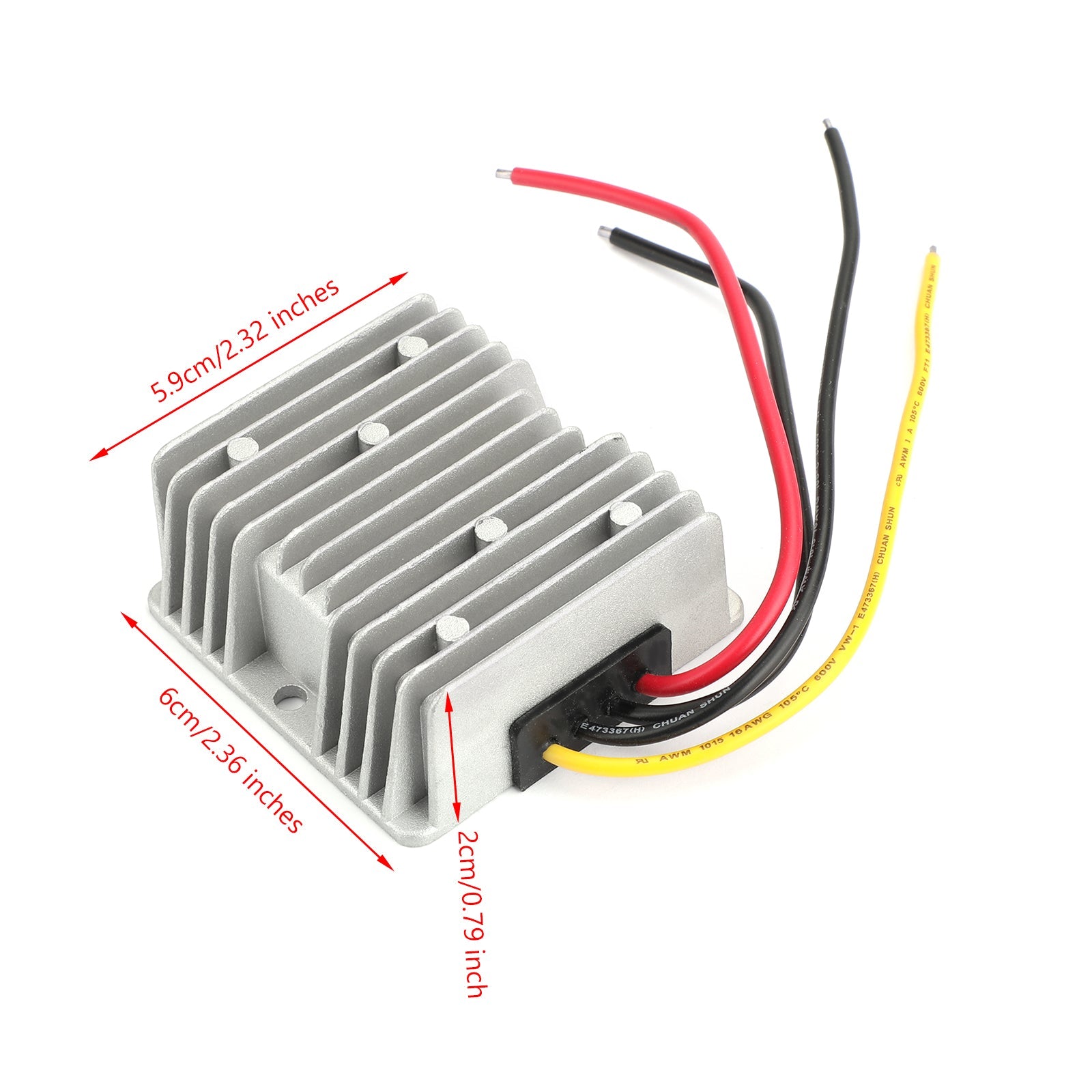 DC 12V TO 24V Step UP DC Converter 10A Voltage Regulator Boost Module ...