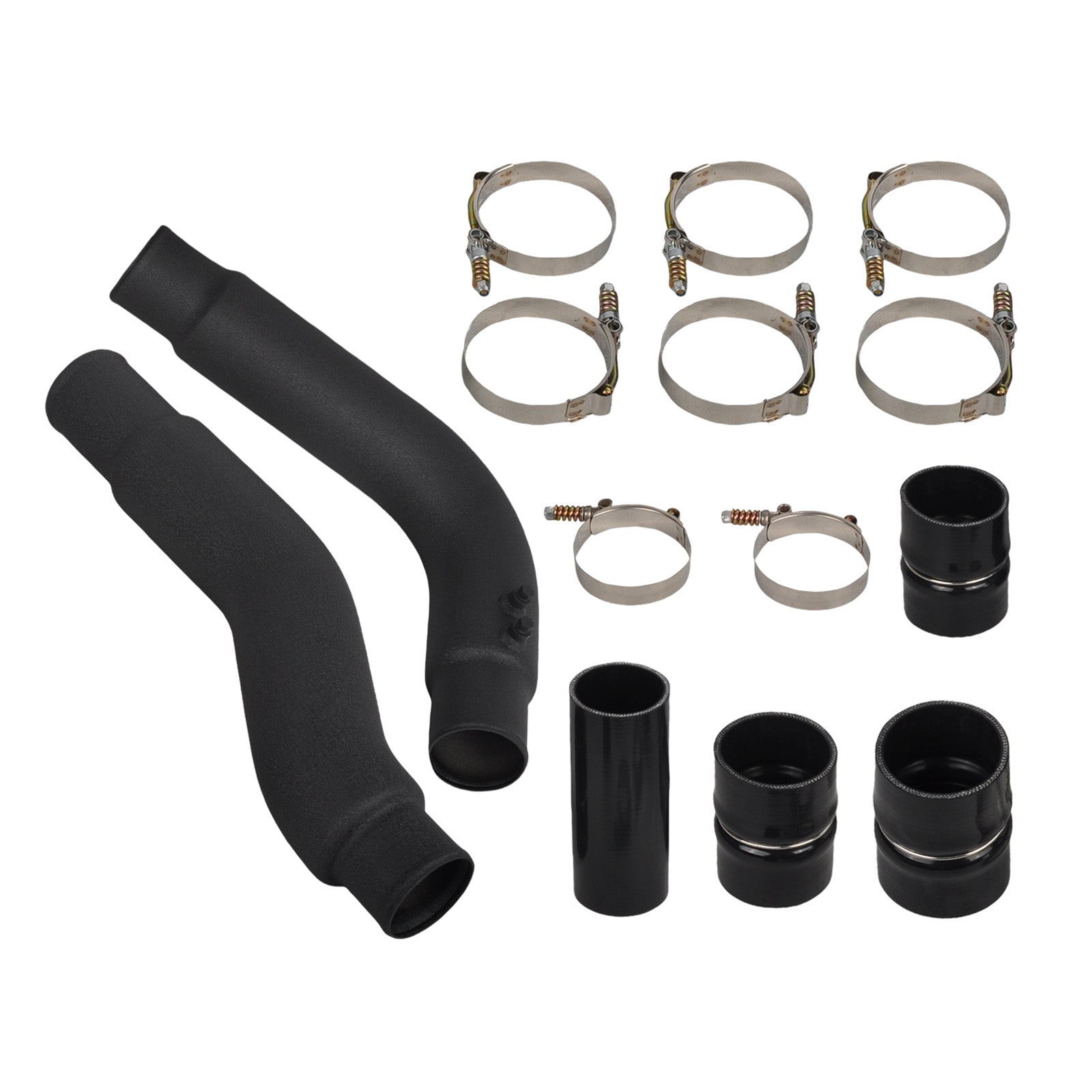 Dodge 5.9L Cummins Diesel 2003-2007 Intercooler Pipe Kit & Boots Black ...
