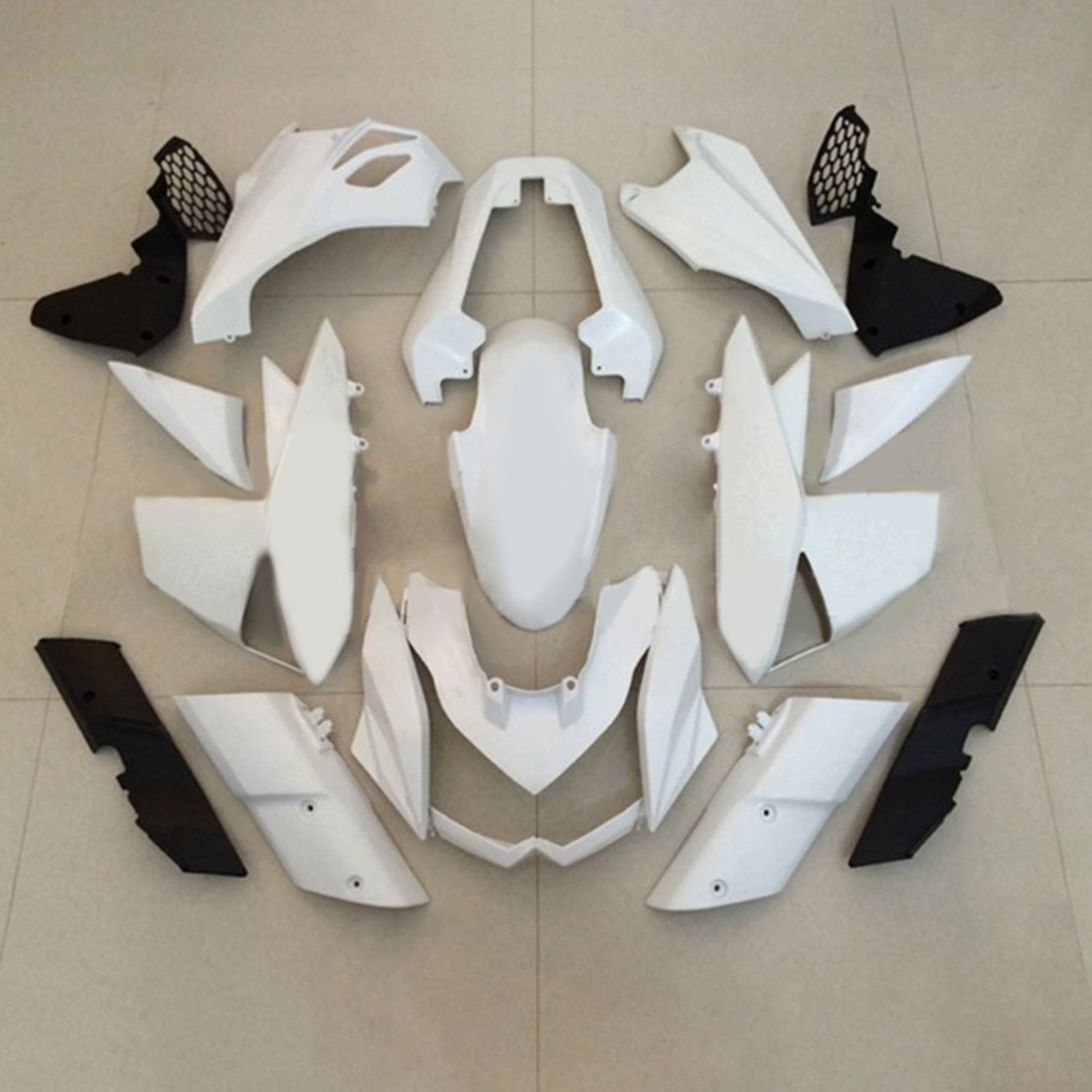 2010-2013 Kawasaki Z1000 Injection Fairing Kit Bodywork Plastic ABS#10 ...